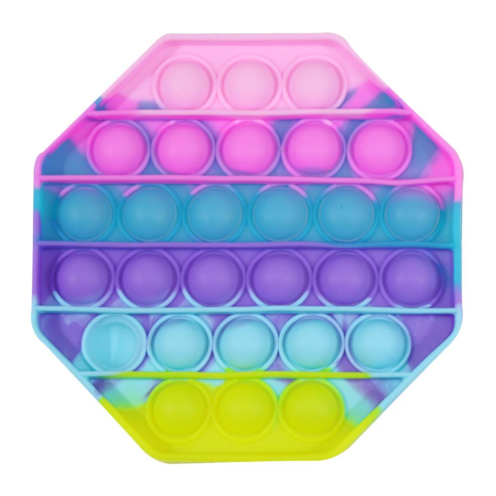 Colored Octagon Pop it Fidget Toy