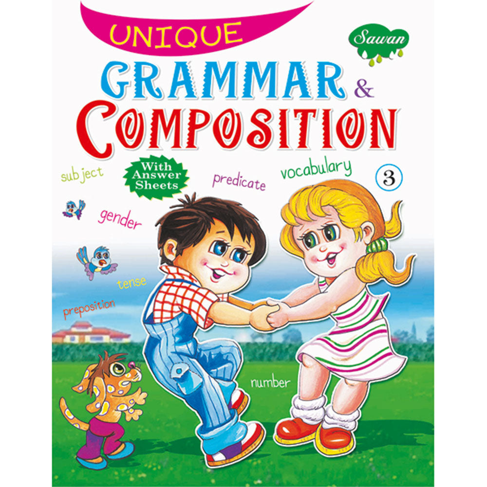 Sawan Unique Grammar & Composition 3