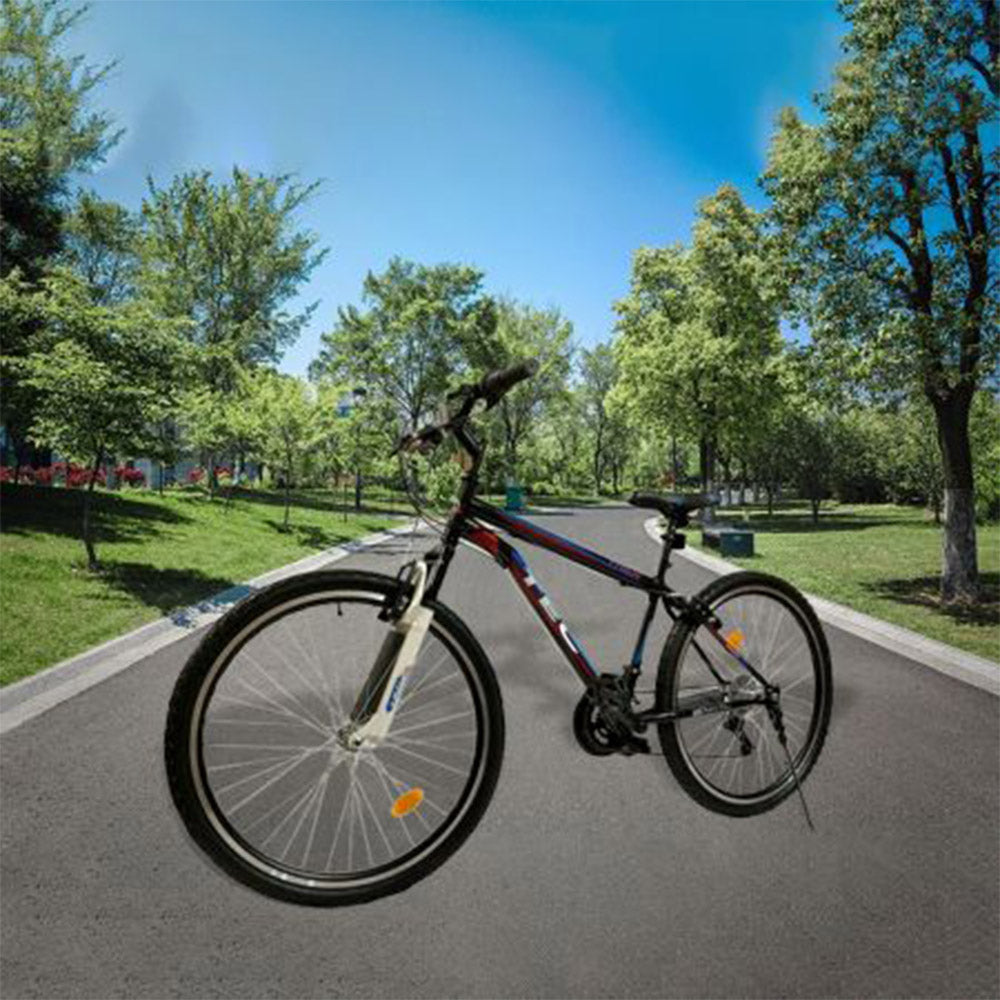 Tec Bike Titan Black Blue Red With Shimano