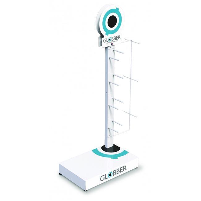 Globber Compact Matel Stand Scooter Display with Header