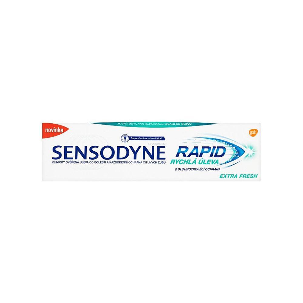 SENSODYNE RAPID FLUORIDE TOOTHPASTE 75ML