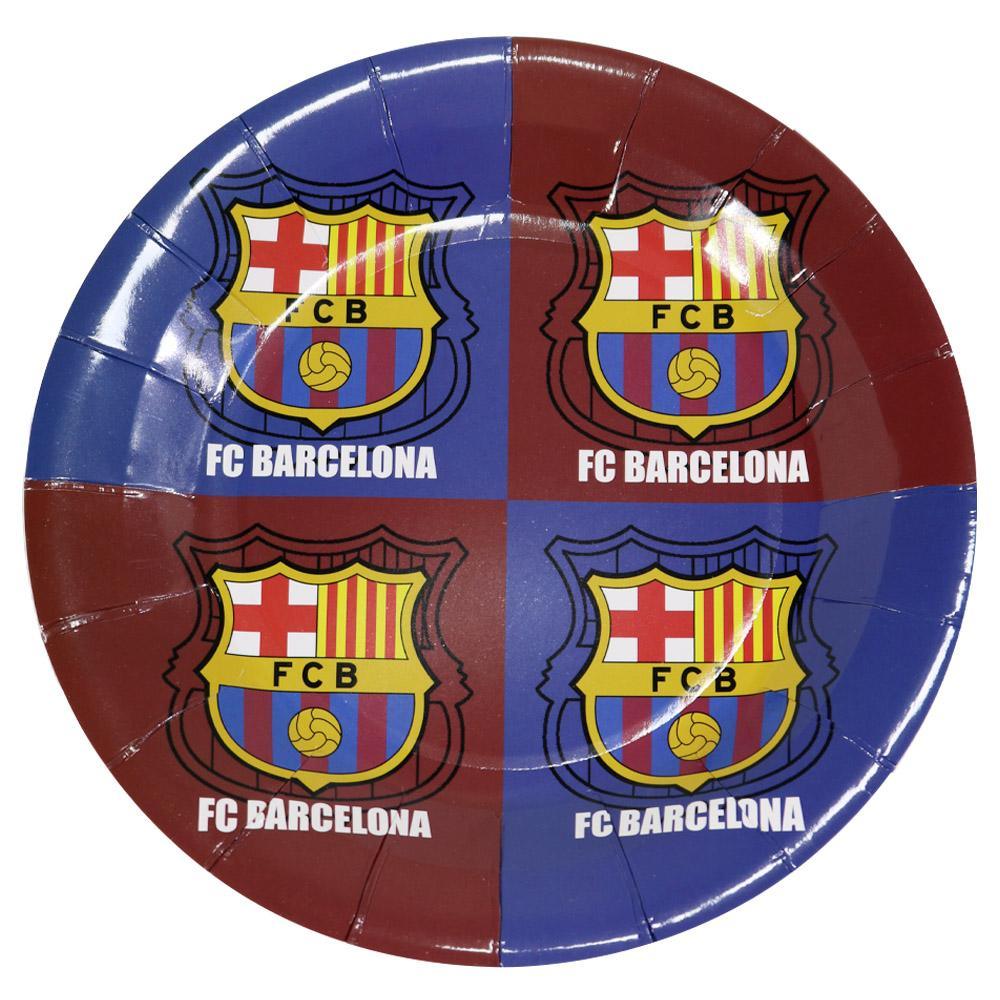 Birthday-Barcelona Paper Plate (6 Pcs)