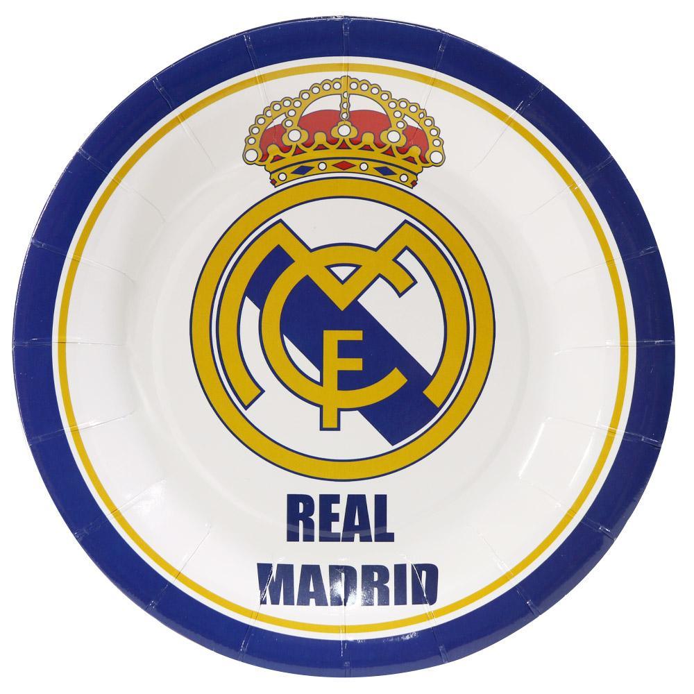 Birthday Real Madrid Paper Plate H-949
