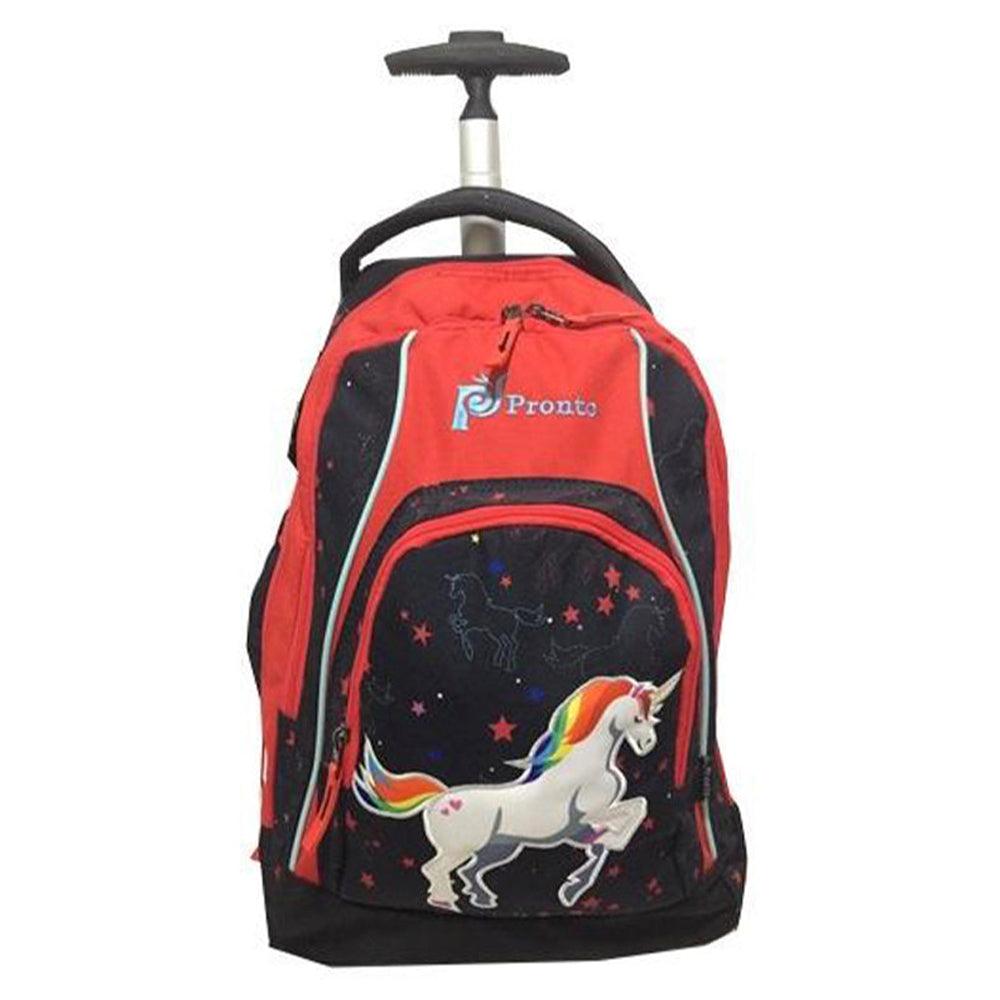 Pronto Trolley School Bag Unicorn 18 inch