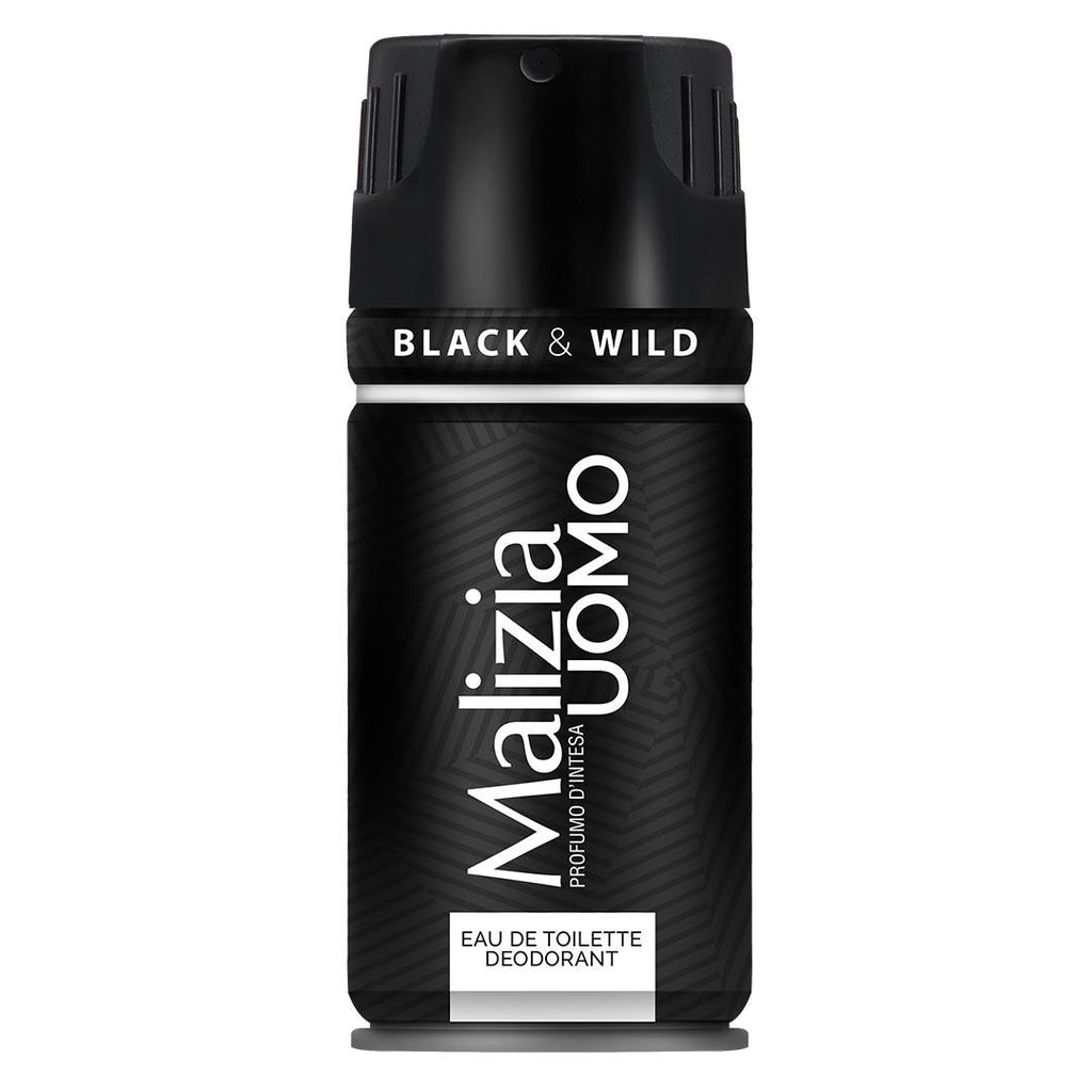 Malizia Uomo Deodorant Black & wild 200 ml