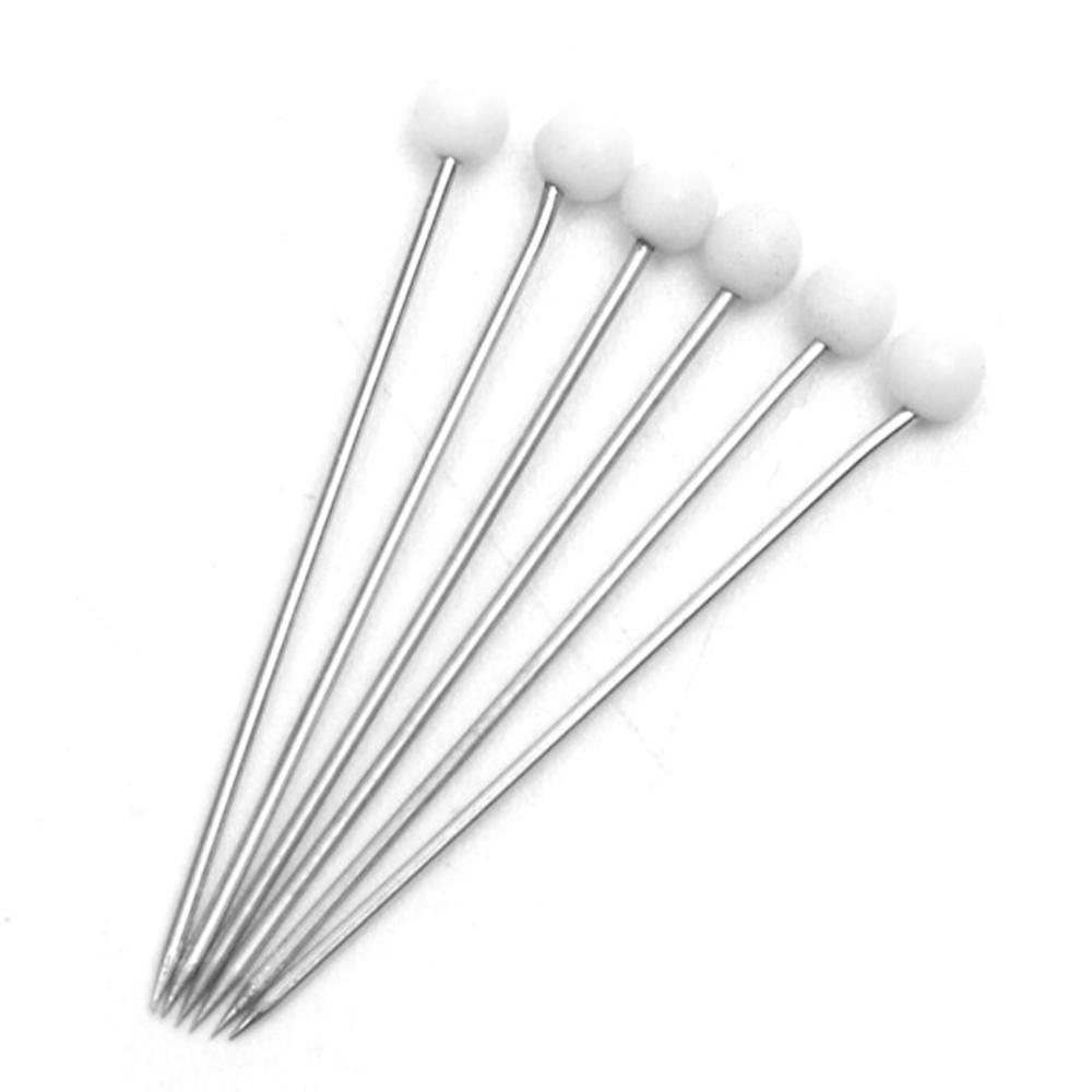 White Pins With Plastic Tips Q-149
