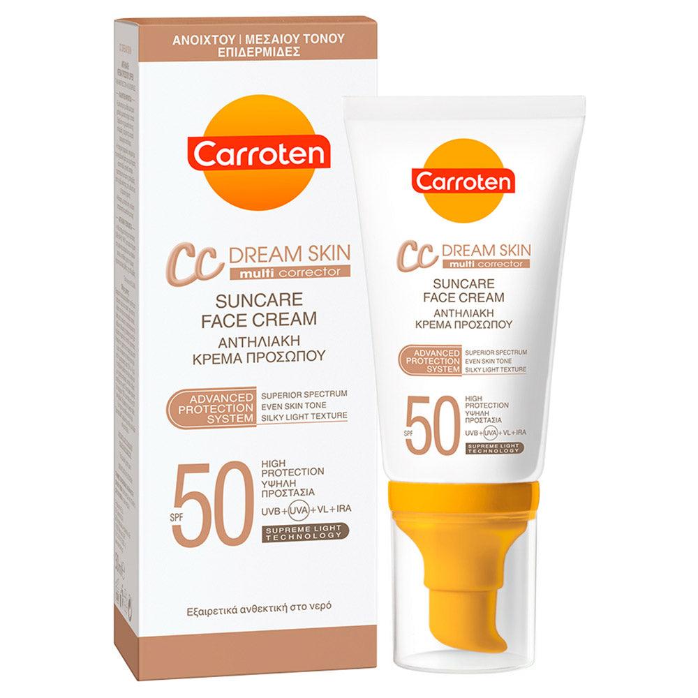 Carroten Dream Skin Suncare Face Cream with SPF50 50ml
