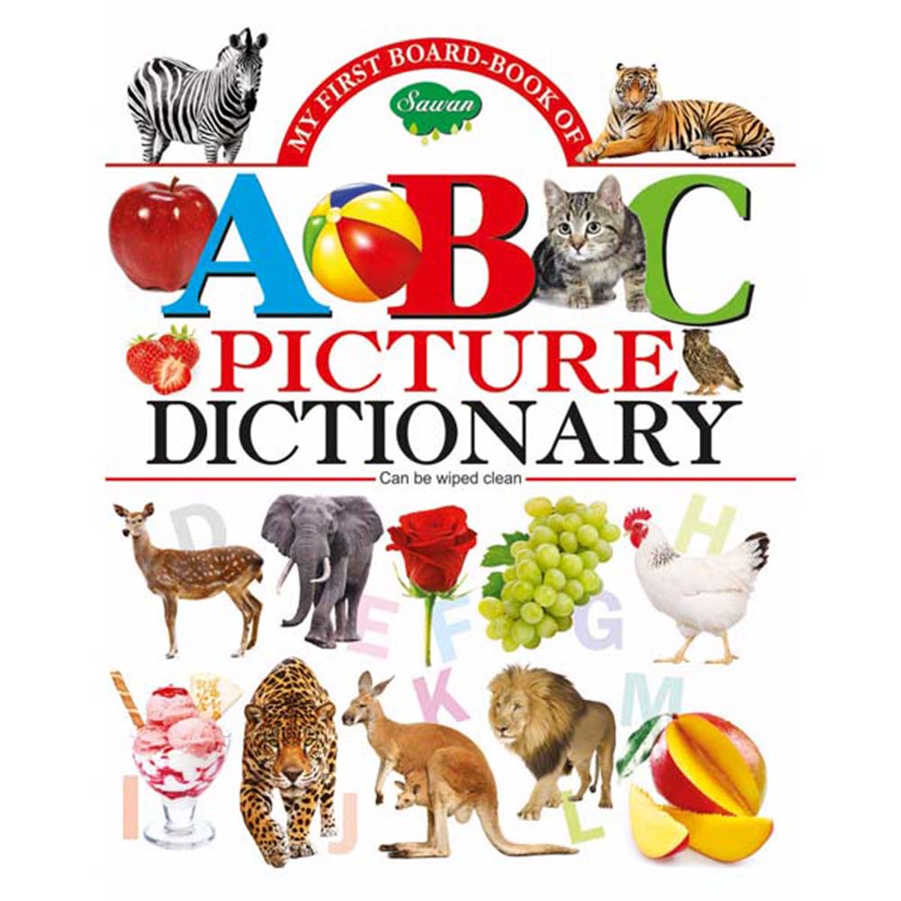 Sawan My First Board-Book Of ABC Picture Dictionary