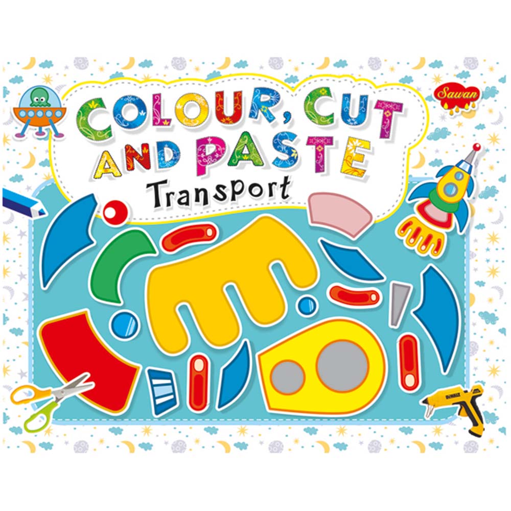 Sawan Colours Cut And Paste Transport